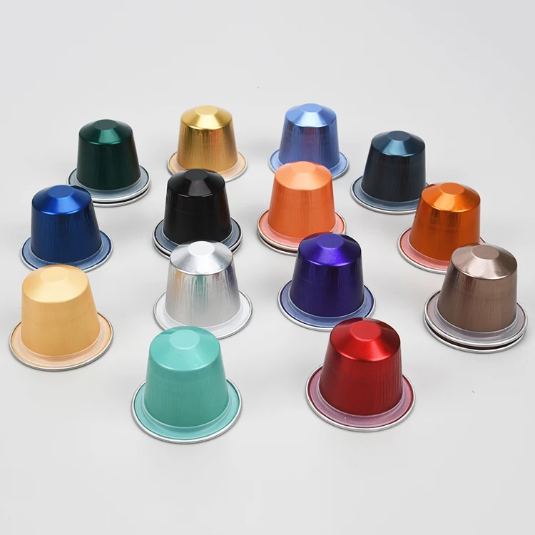 Disposable Espresso New Pods: Aluminum Foil Coffee Capsules with Lid ...