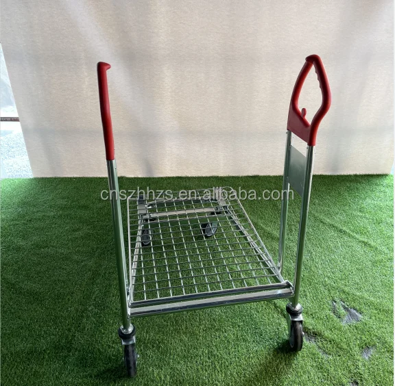 Heavy Duty Logistic Warehouse Deck Trolley Cargo Warehouse Truck Carry ...