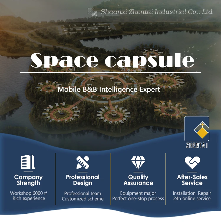 Z01 Prefab House Space Capsule Bed Hotel Cabin Modular Prefab Modular ...