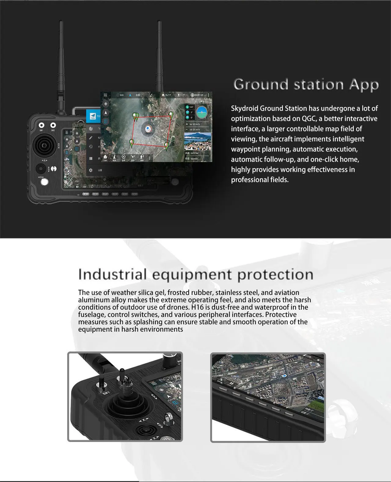 New Skydroid H16 Pro 30km 1080p Remote Control Digital Video Data ...