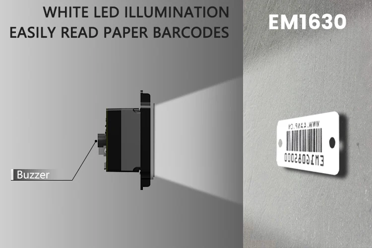A1EM1630 QR 2D OEM Bar Code Reader Scanner - Auto Mobile Lector