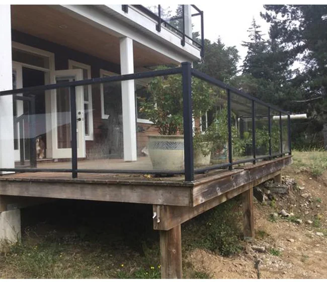 42 Inch Aluminum Deck Railing Glass Panels Balustrade Design Aluminum ...
