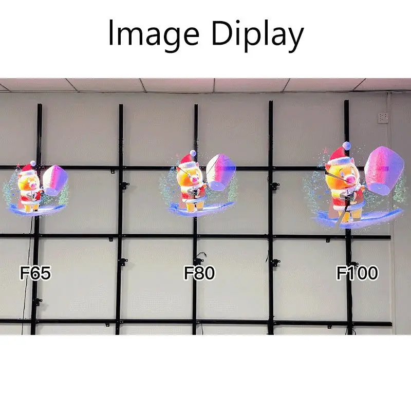 Indoor 3D Hologram Projector LED Fan - High Resolution Display