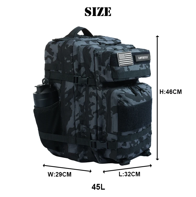 Outdoor Sports Tactic Gym Backpack Mochila Crossfit Tactico Waterproof ...