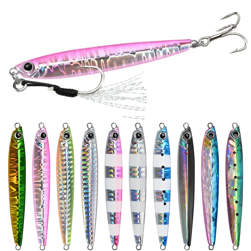 ALLBLUE 60g WAHOO SLIM Madai Metal Casting Jig Saltwater Fishing Lure| Alibaba.com
