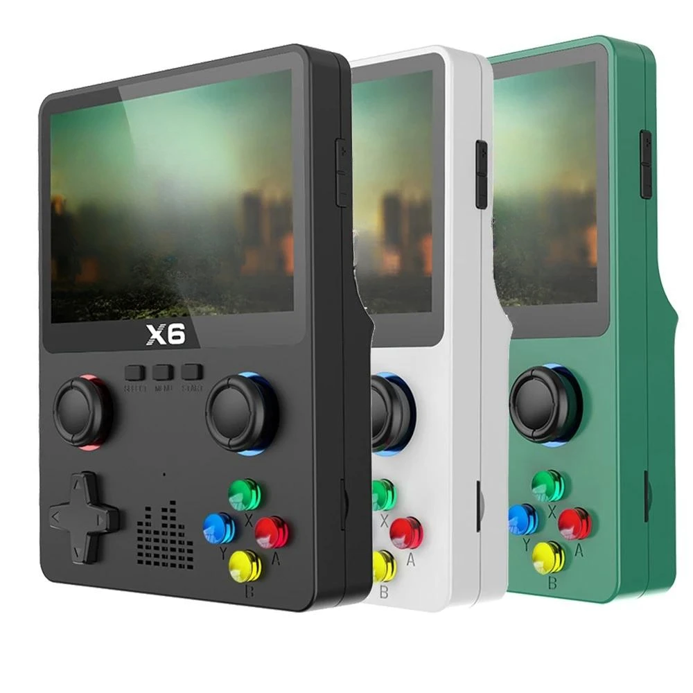 X6 Portable Retro Console Analog Module 3.5 Inch Ips Hd Screen Mini ...