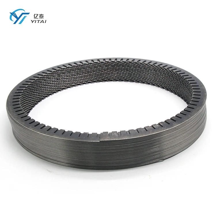 Notched and Curved 1.42mm Steel Rotary Cutting Rule Die