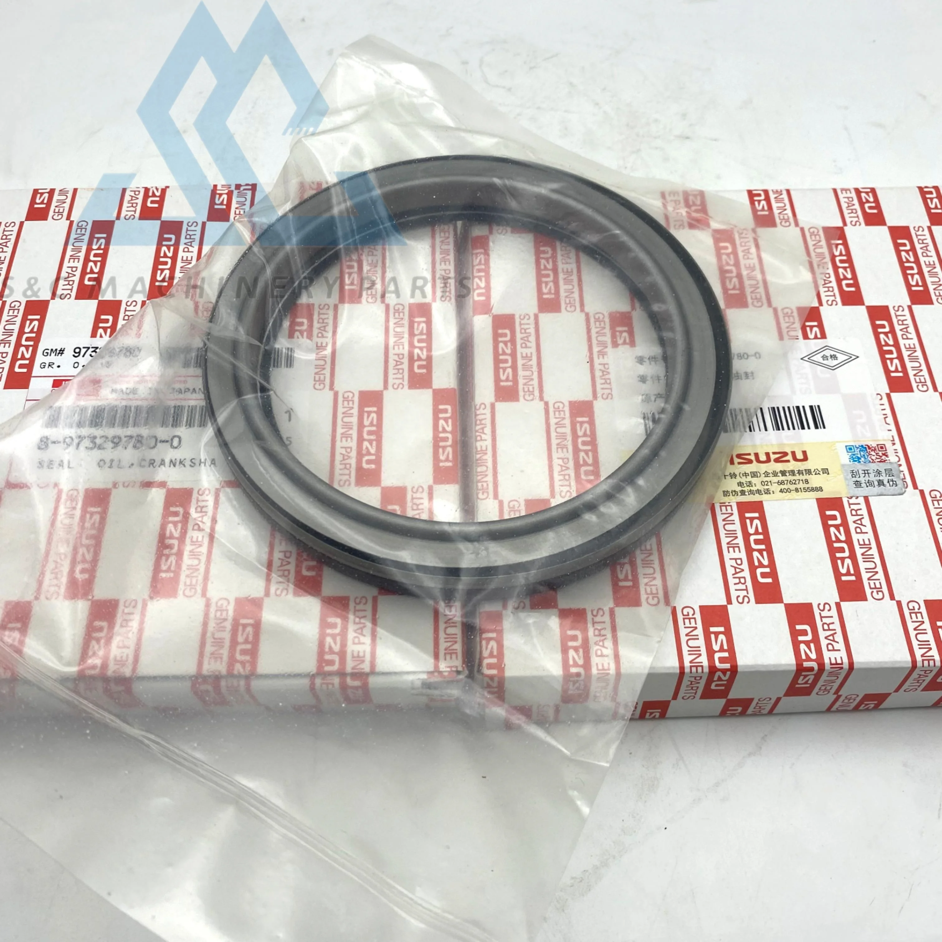 Genuine New 4HK1 Engine Oil Seal 8973297800 8-97329780-0 CRANKSHAFT ...
