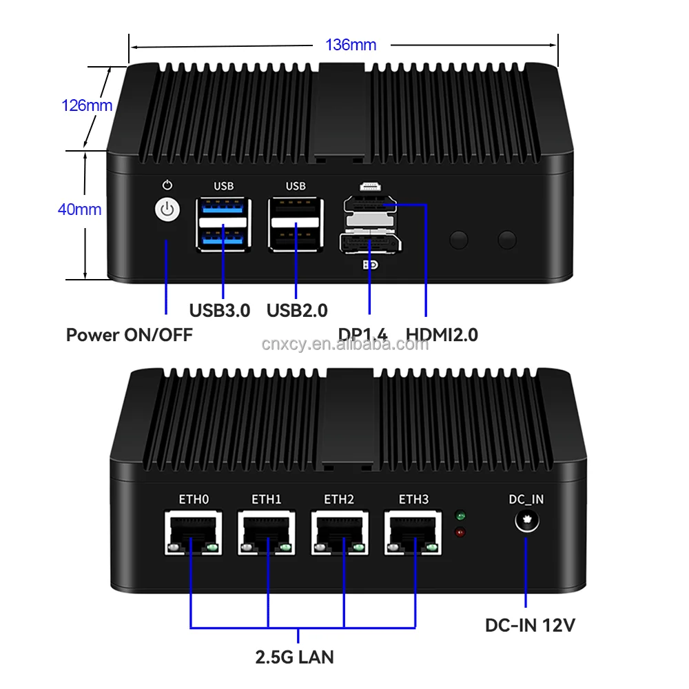 Quad Core N100 with Pfsense Firewall - Secure & Versatile