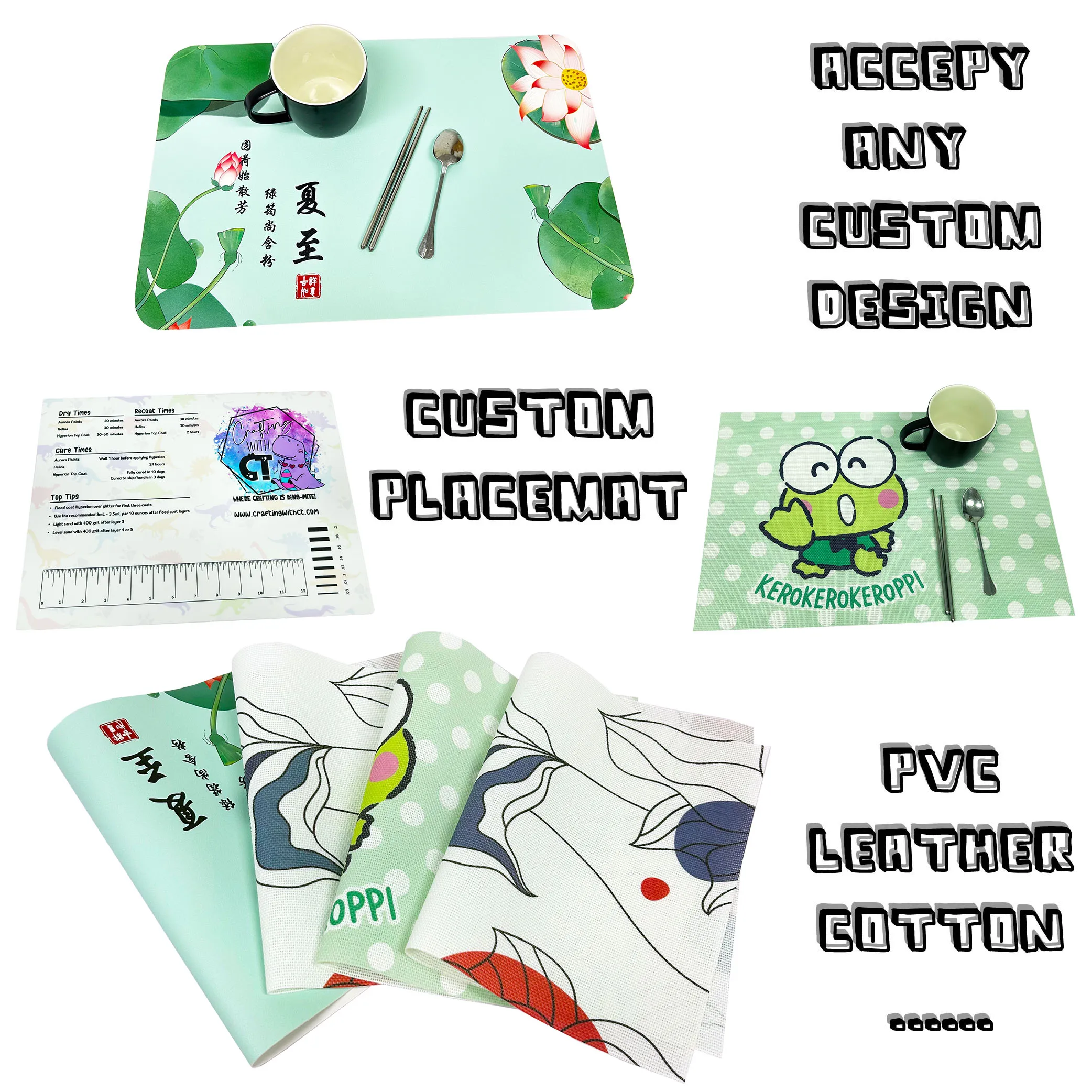 Custom Printed Placemats - Elegant Table Decor Solutions