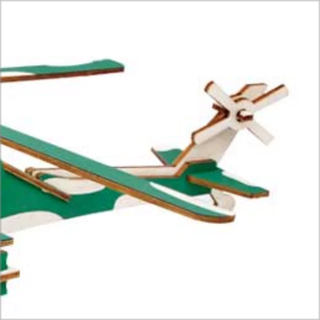 Oem 3d Wooden Assembly Weapon Apache Helicopter Model Toys Wooden ...