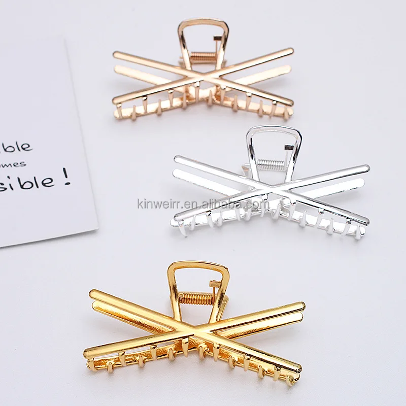 Customized New Product Simple And Stylish Sterling Silver Hair Claw ...