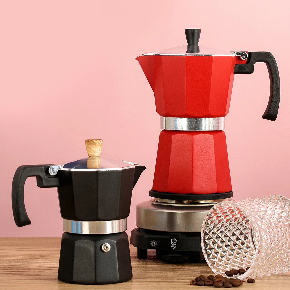 Factory Price Italian Style Black Red Blue White Colored Induction ...