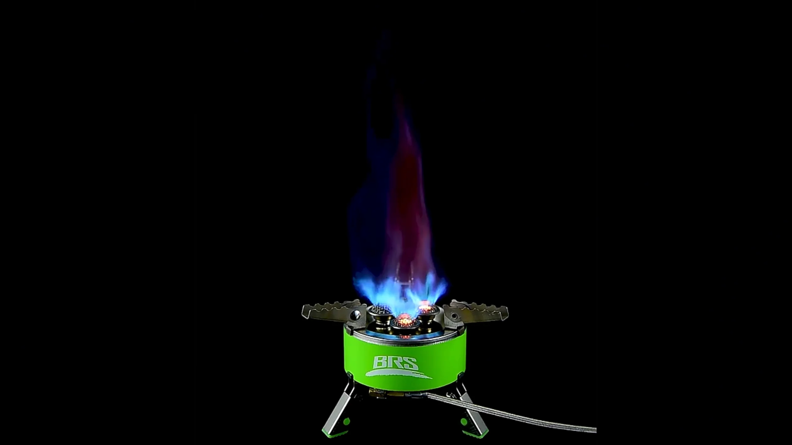Brs 4200w Camping Stove Propane Butane Powerful With 3 Burners ...