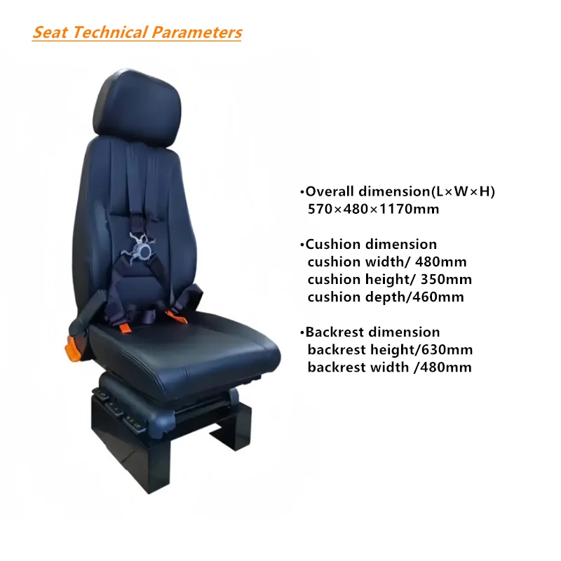 Comfortable Truck Driver Seat Low-profile Car Driver Seat With Factory ...