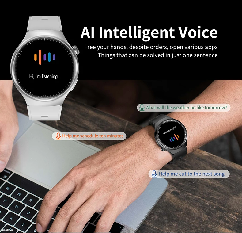 Fashion 10 In 1 Smart Watch 1.28inch Hd Screen Display Wireless ...