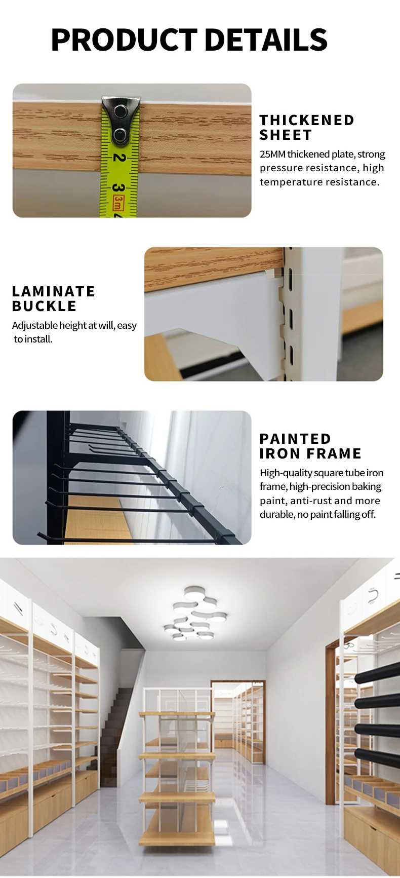 Miniso White Wall Shelf - Stylish & Functional Solutions