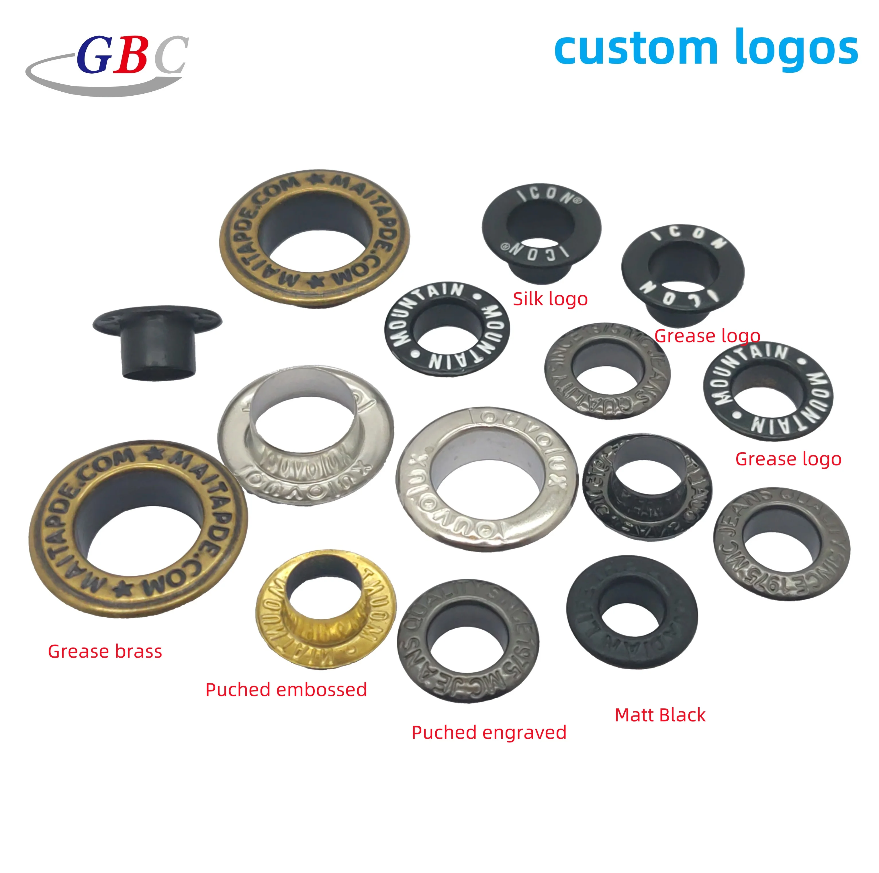 Stainless Steel Anti-Rust Grommets Big Eyelets with 40mm Inner Hole and ...