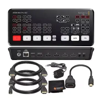 Blackmagic Design Atem Mini Extreme Swatemminicext 12v 8 Hd-mi Input 2 ...