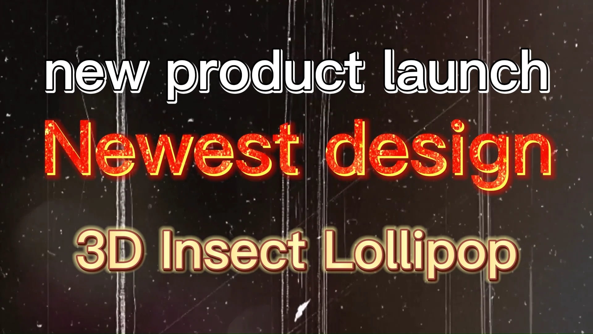 Newest Product Creative Handmade Bug Candy Insect Lollipop Halloween ...