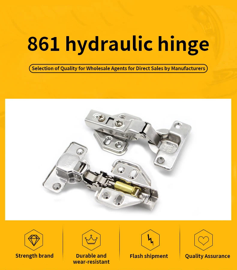 Jinrongda Soft Close One Way Hinges 35 Cup Buffering Thick And Thin ...