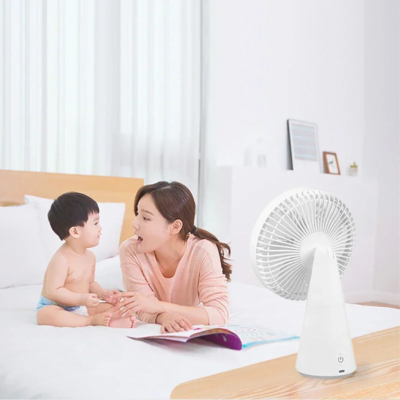 Xiaomi Mijia Portable Desk Fan Usb Rechargeable Handheld Mini Electric ...