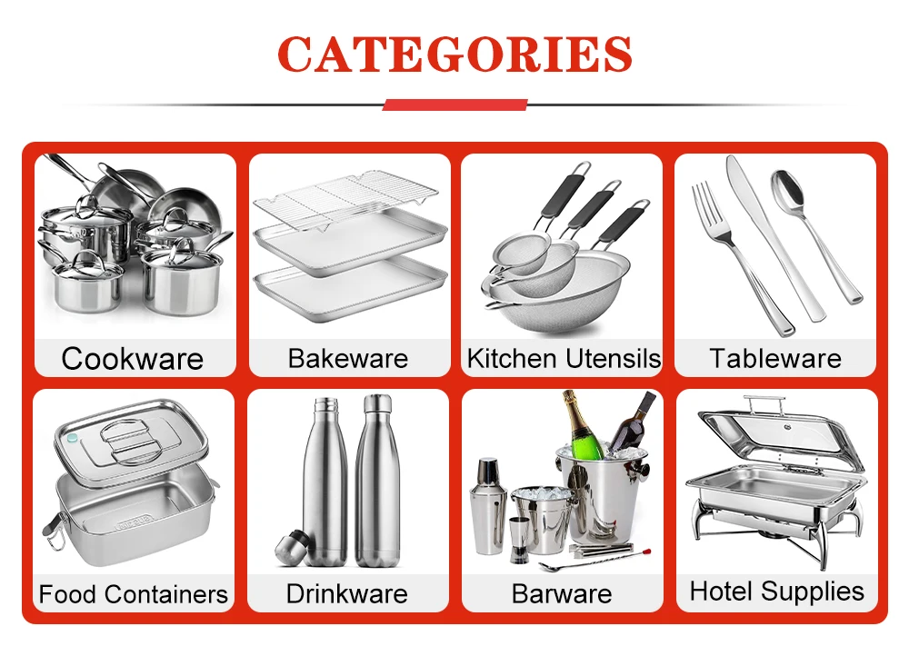 Chaffing Dishes - Stainless Steel Buffet Serving Trays