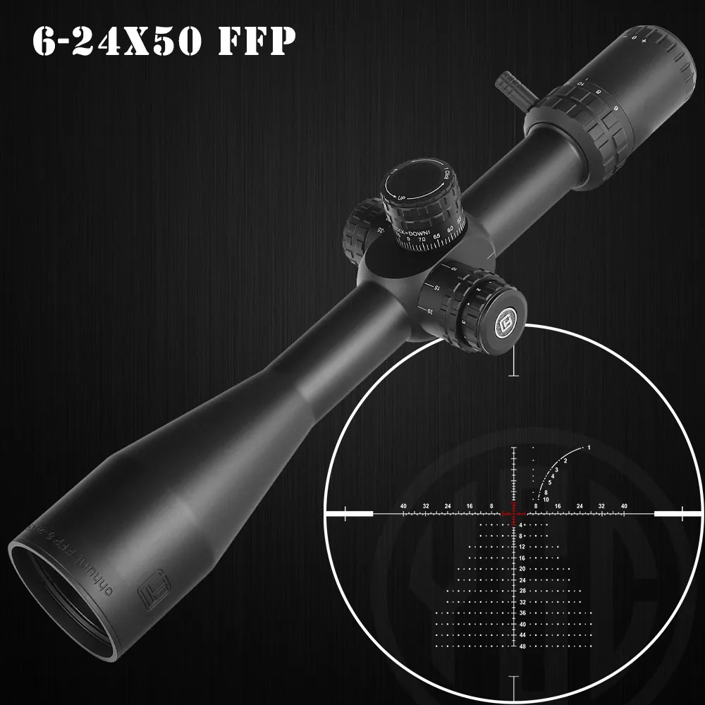 Oem Odm 6-24x50 Ffp Sight Hunting Optical Scope Side Parallax Glass ...