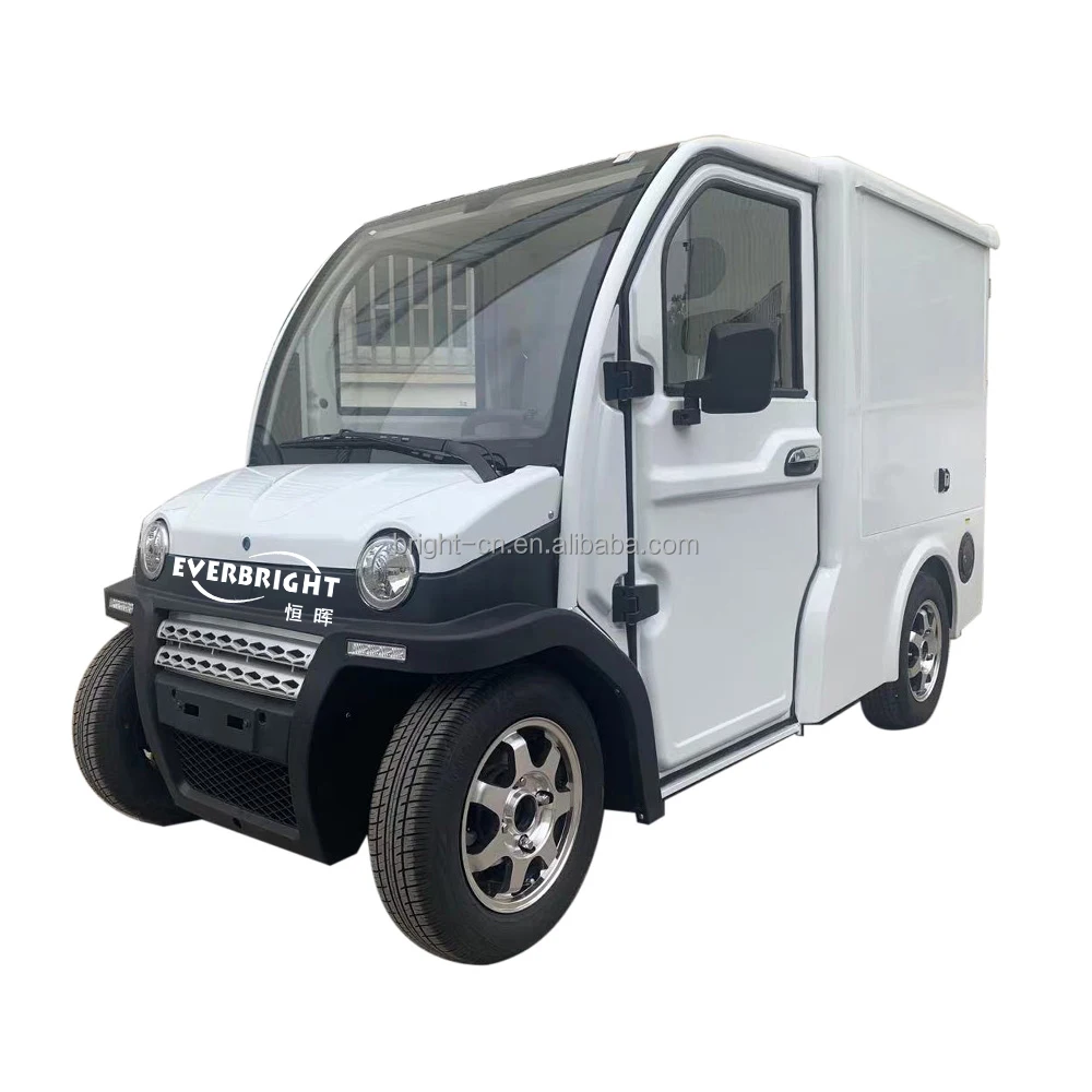 EEC COC C Electric Mini Cargo Van 4 Wheel Electric Quadricycle New ...