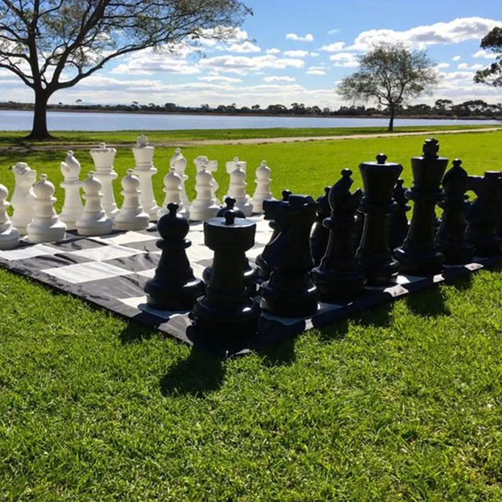 Giant Outdoor Lawn Chess Set for Family & Garden Play - ODM