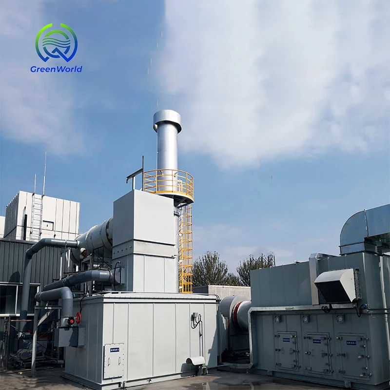 Dry filter+zeolite runner+organic waste gas treatment machine Save ...