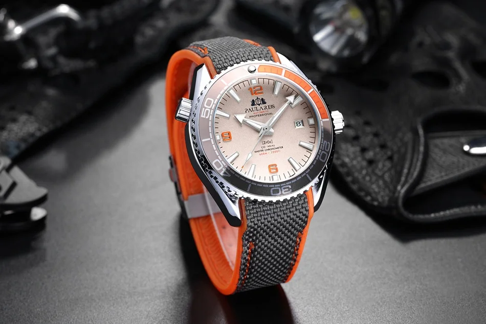 PAULAREIS Luxury Waterproof Automatic Watches for Men