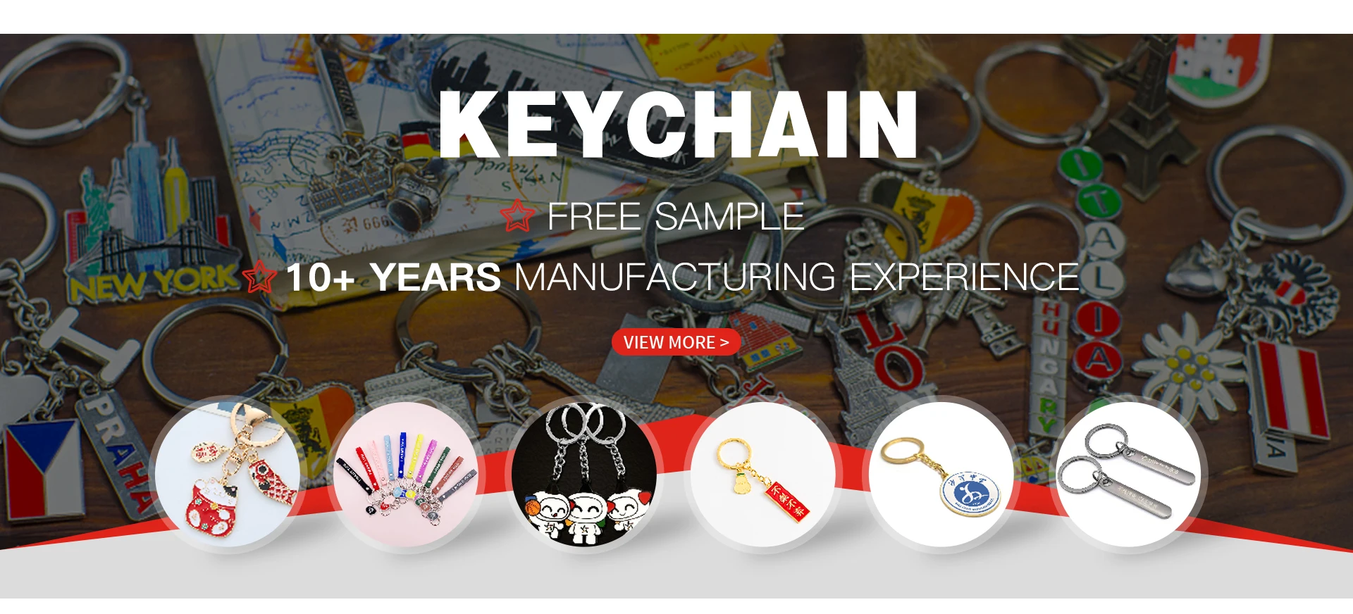 Custom National Country Flags Pendant Metal Ring Keychain For Gifts ...