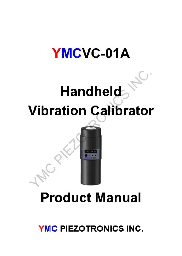 Hand-held Vibration Calibrator YMCVC-01A - Precision & Durability