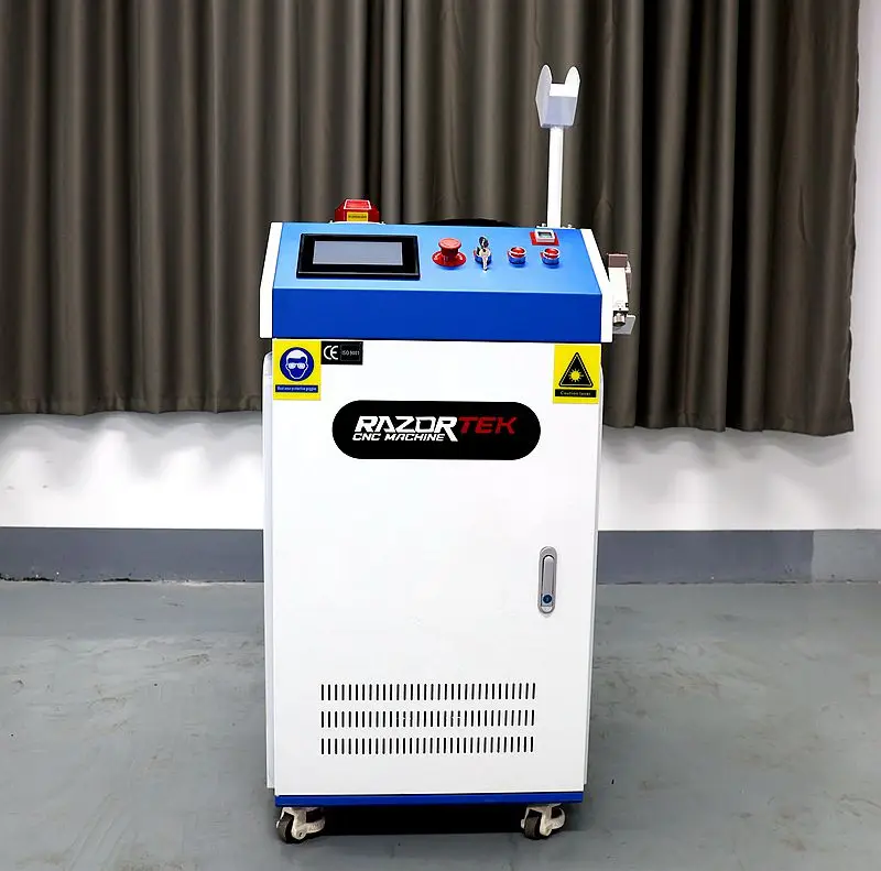 Portable Handheld Laser Cleaning Machine 1500w 2000w 3000w Fiber Laser Cleaner Rust Removal ...