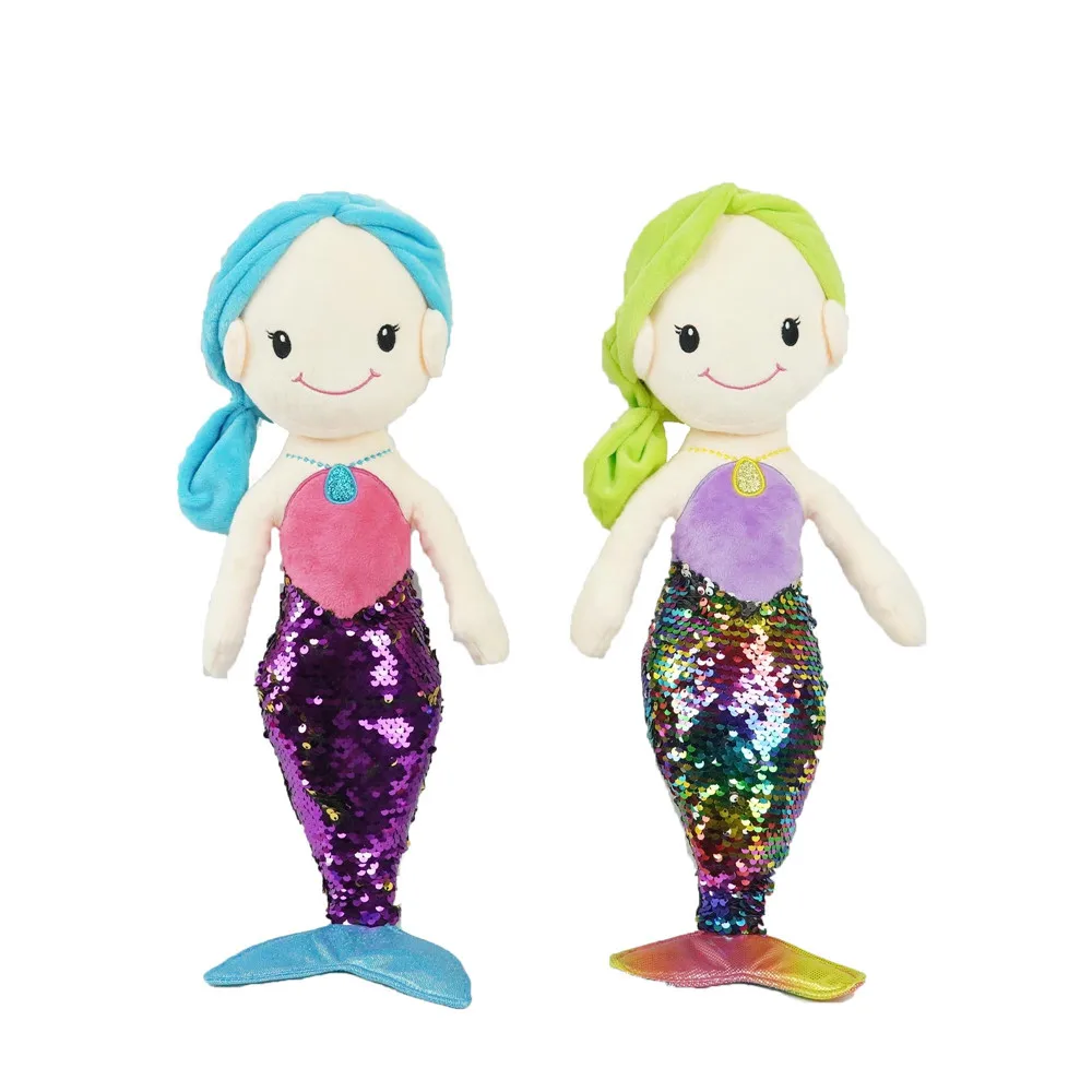 Shimmer Reversible Sequin Plush Snake Toy by Sequined Animals