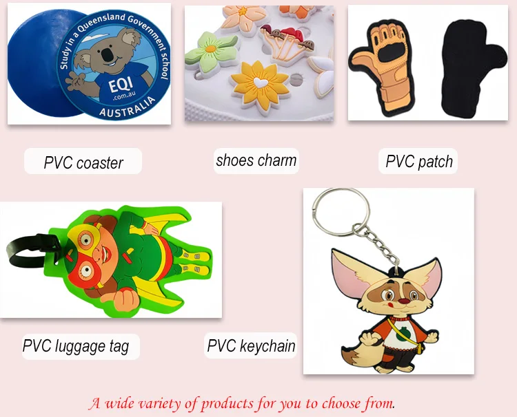 Custom PVC Emblems with Embossed Logos and Heat-Sealed Edges for ...