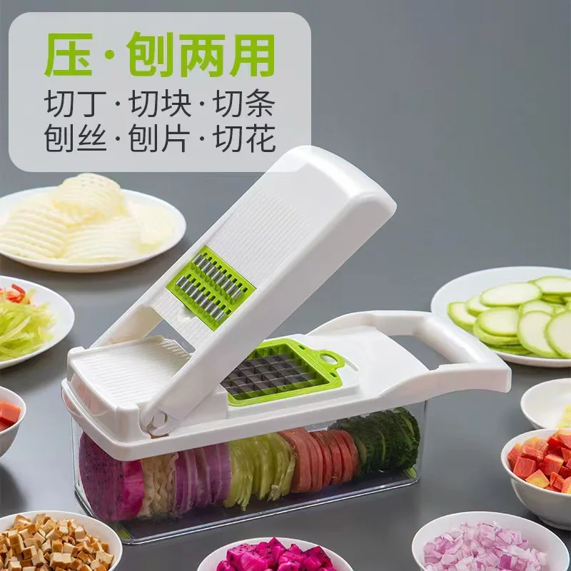 14 in 1 Multifunctional Manual Vegetable Cutter - Dicer