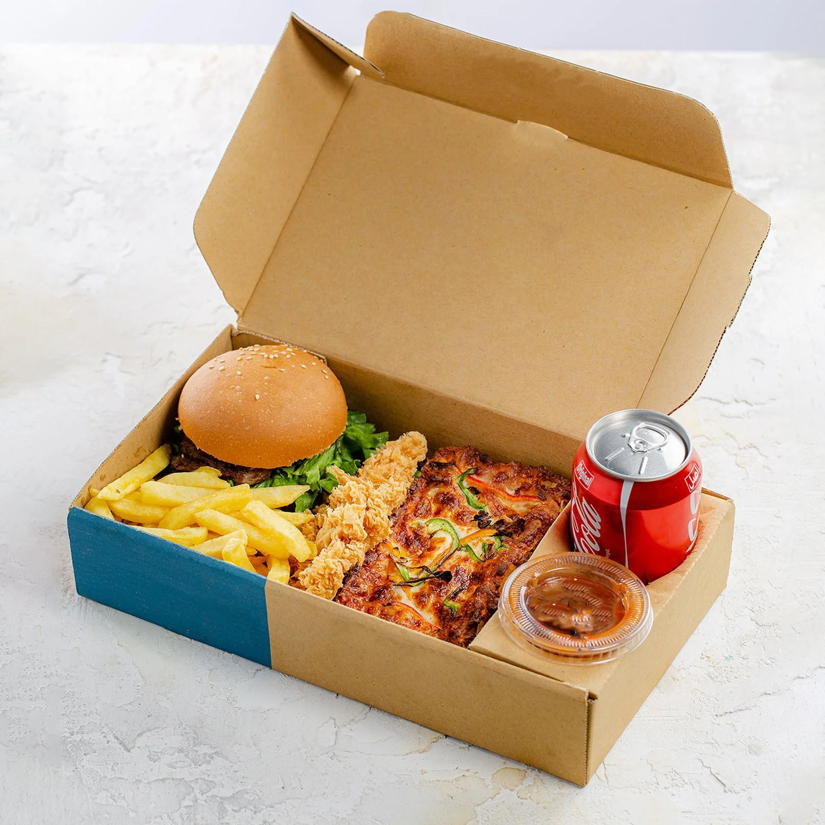 Fried Chicken Box - Recyclable Fast Food Packaging