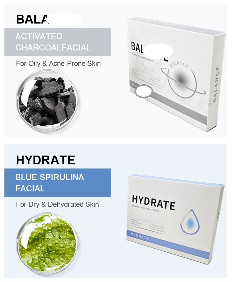 Glowskin Pods Capsule Facial Cleanser Exfoliating and Nourishing Oxygen ...