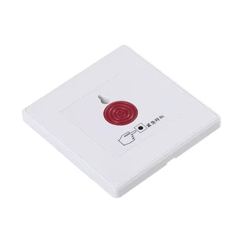 White Pc Material Aluminum Alloy Material Sos Emergency Switch Wall ...