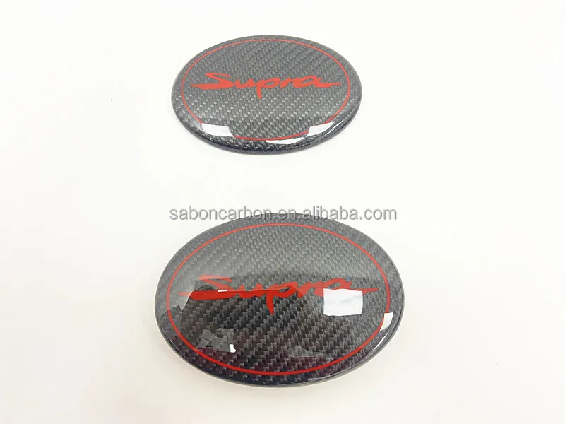 Custom Carbon Fiber Emblems for 2020 Toyota Supra A90