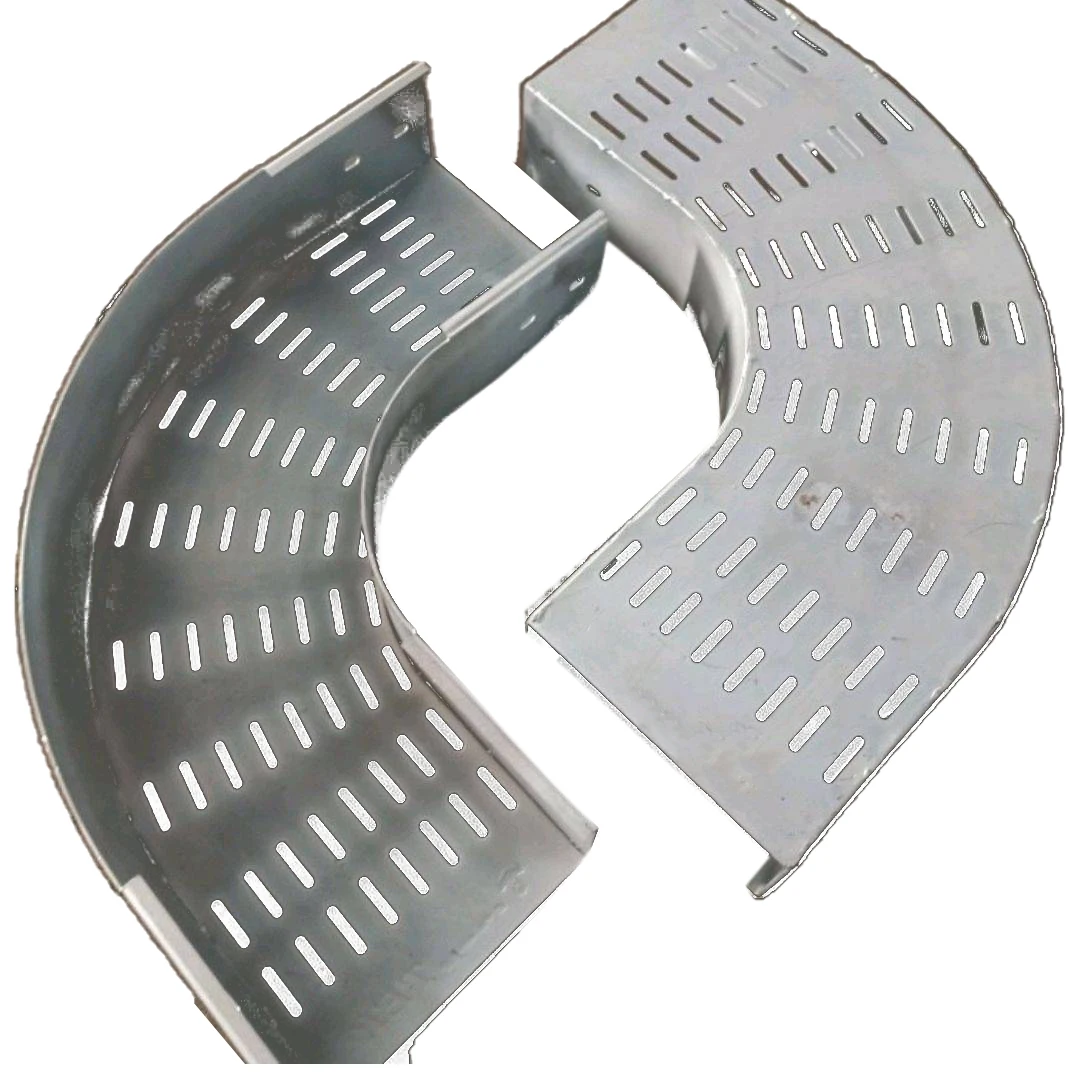 Perforated or Ventilated Cable Tray Horizontal Three-way Tee Type Cable ...