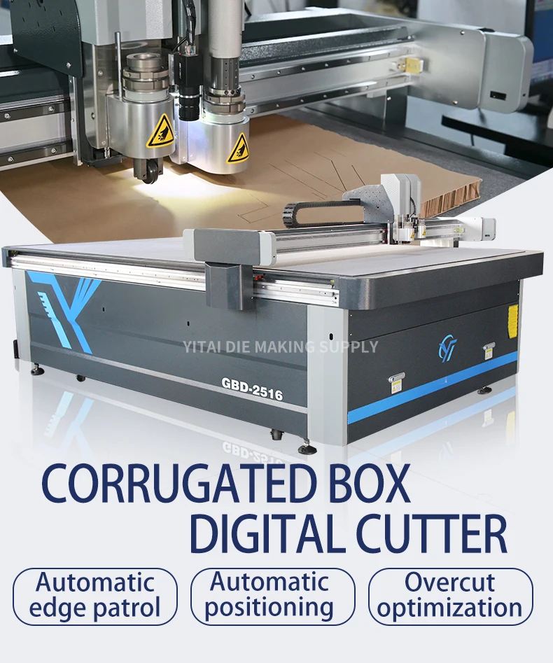 Digital Paper Cardboard Box Die Cutter Die Cutting Machine - Buy ...