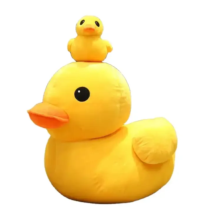 Yellow Duck Little Duck Doll Stuffed Plush Toy Children's Rag Doll Cute ...