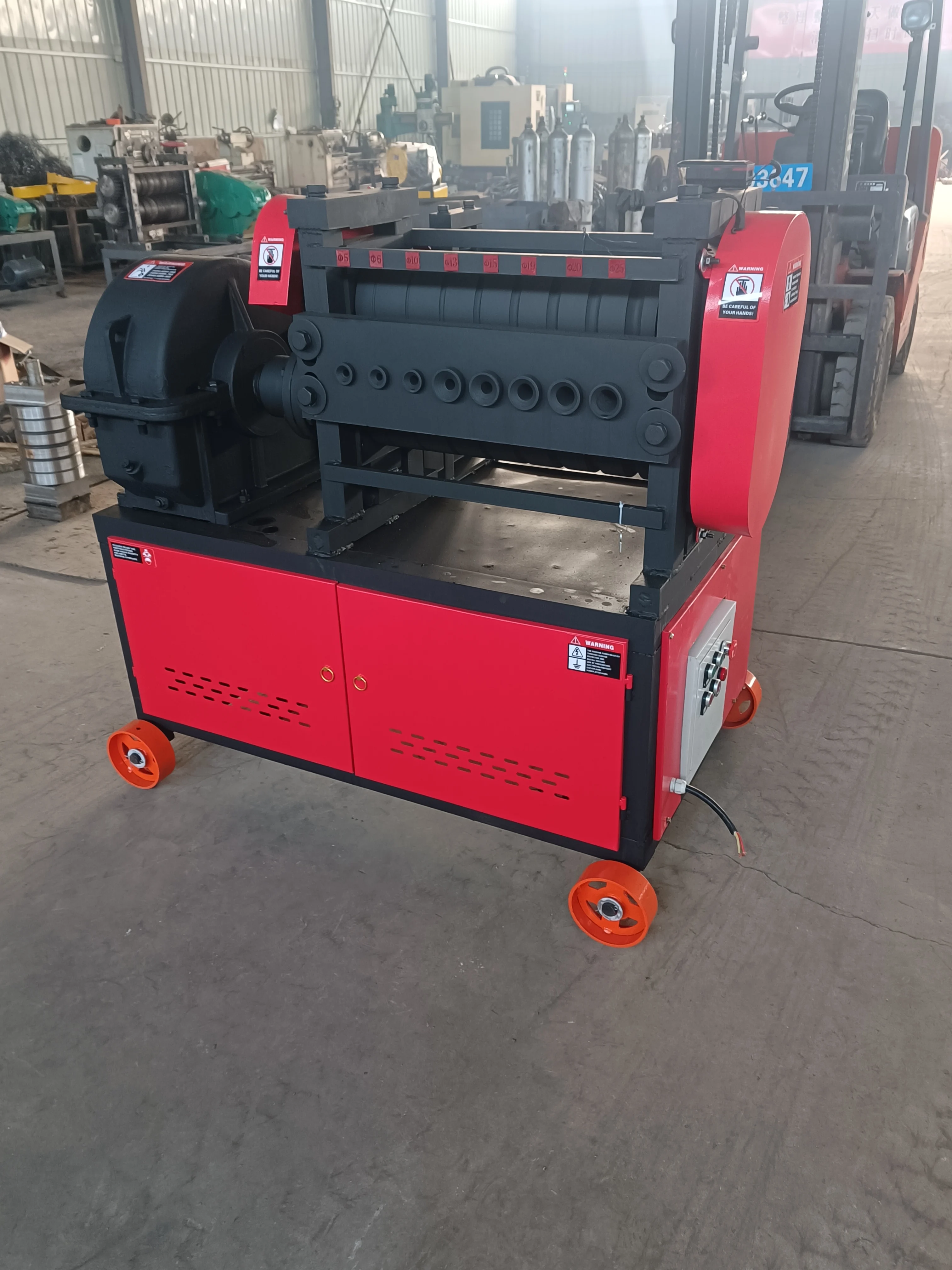 Wasted Steel Bar Straightening Machine - 18mm Rebar Straightener