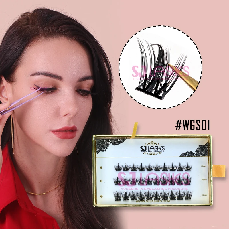 Eyelash New Arrival Pre-bond Technology Long Lasting Press On Lashes ...
