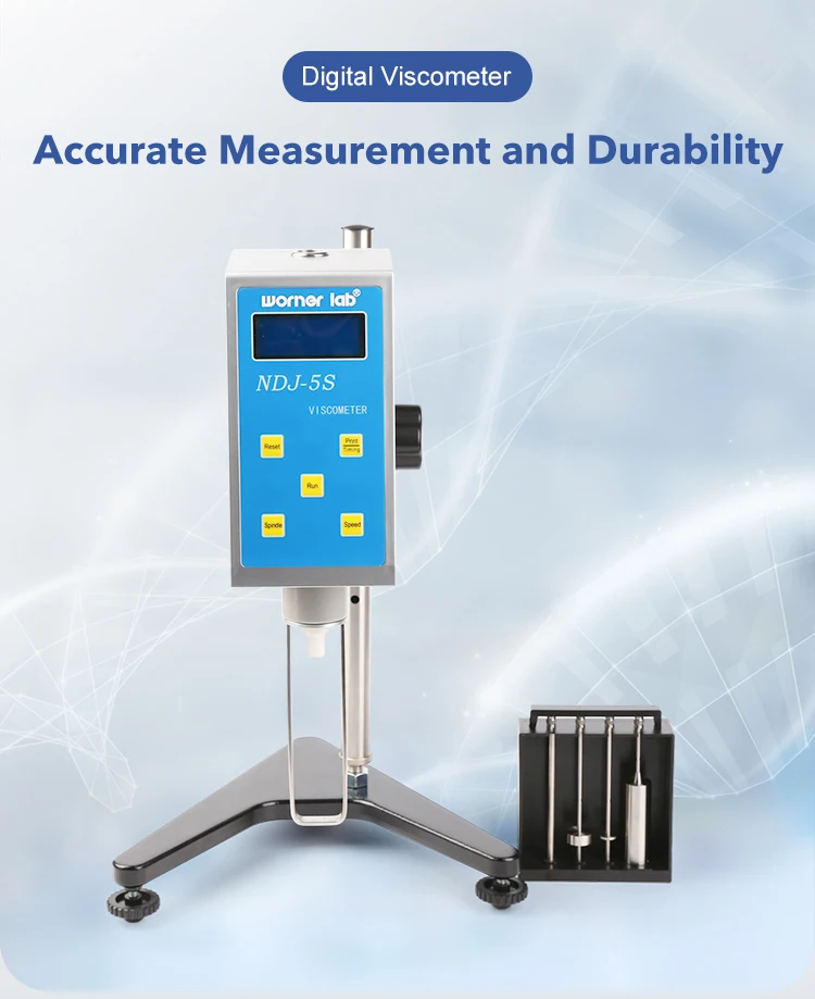 Laboratory Digital Smart Touch Viscometer Rotational Viscometer ...