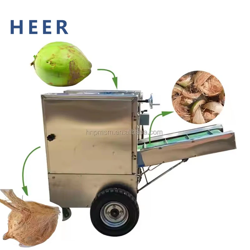 Movable Coconut Dehusking Machine Green Coconut Dehusk Machine| Alibaba.com