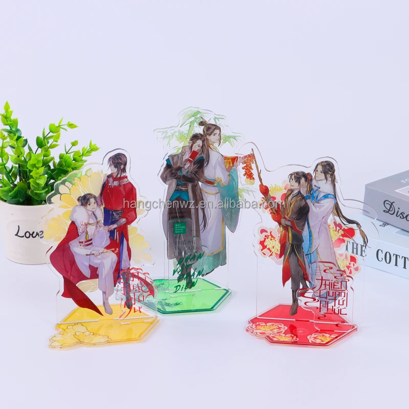 2021 Custom Printed Clear Transparent Acrylic Plastic Standee For Anime ...